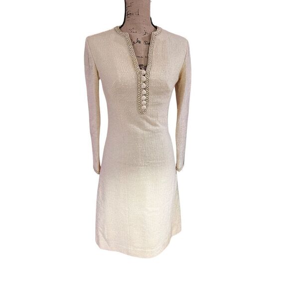 Ricki Reed | Dresses | Vintage 96s70s Rare Rickireed London Cream Tweed ...
